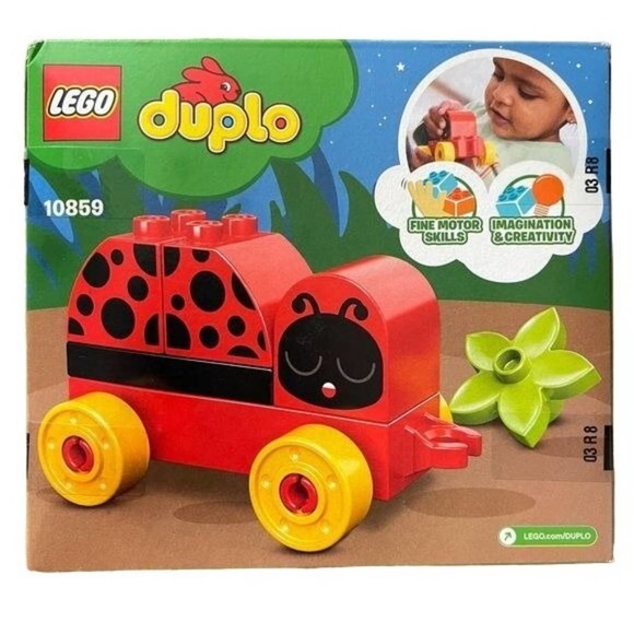 Lego | Toys | Lego Duplo 859 My First Ladybug 6 Piece Preschool Toddler ...